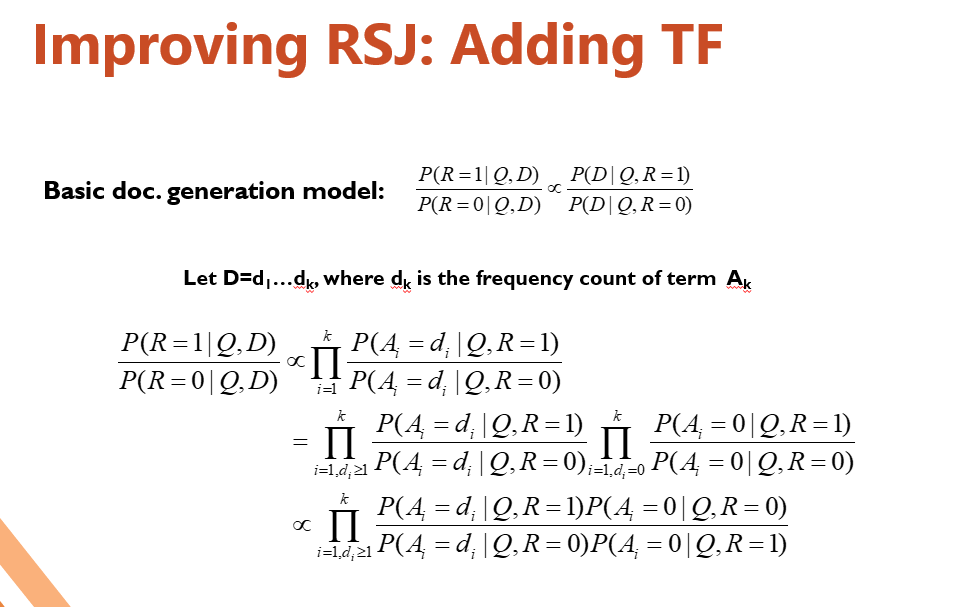 3. Classic Probabilistic Retrieval Model [45 points] | Chegg.com