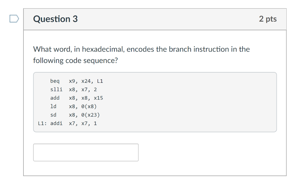 Question 1 3 Pts Write A C Function Equivalent To The 0696