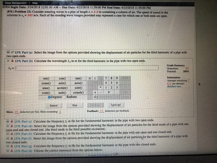 Solved I Help HW4 Begin Date: 3/24/2018 1201:00 AM-Due Date: | Chegg.com