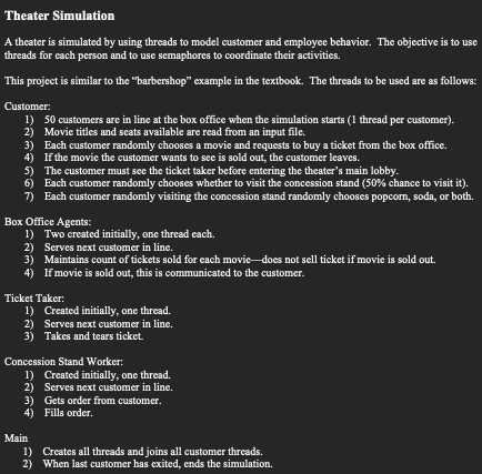 Solved The project must be written in Java. you must use | Chegg.com