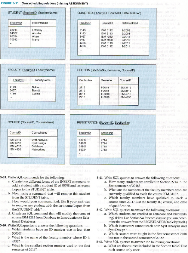 Do Problems 4 and 5 using Microsoft Access. 4. (14 | Chegg.com