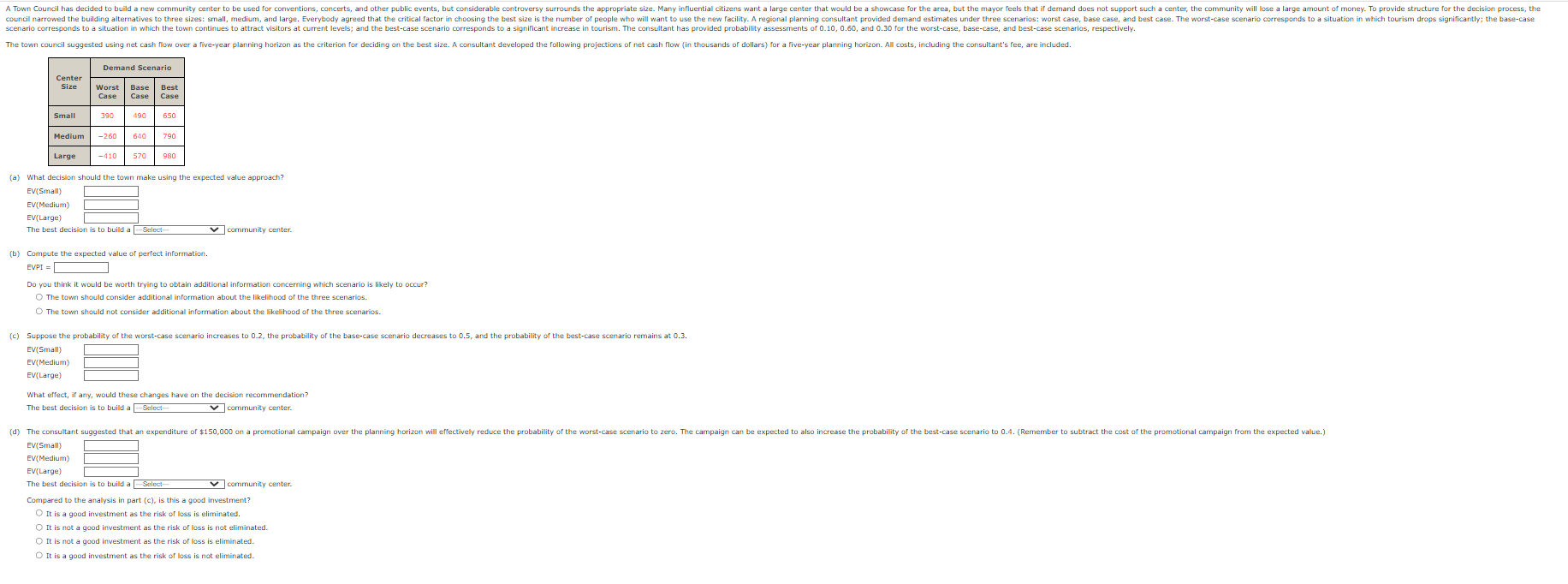Solved \begin{tabular}{|l|c|c|c|} \hline \multirow{2}{*}{ | Chegg.com