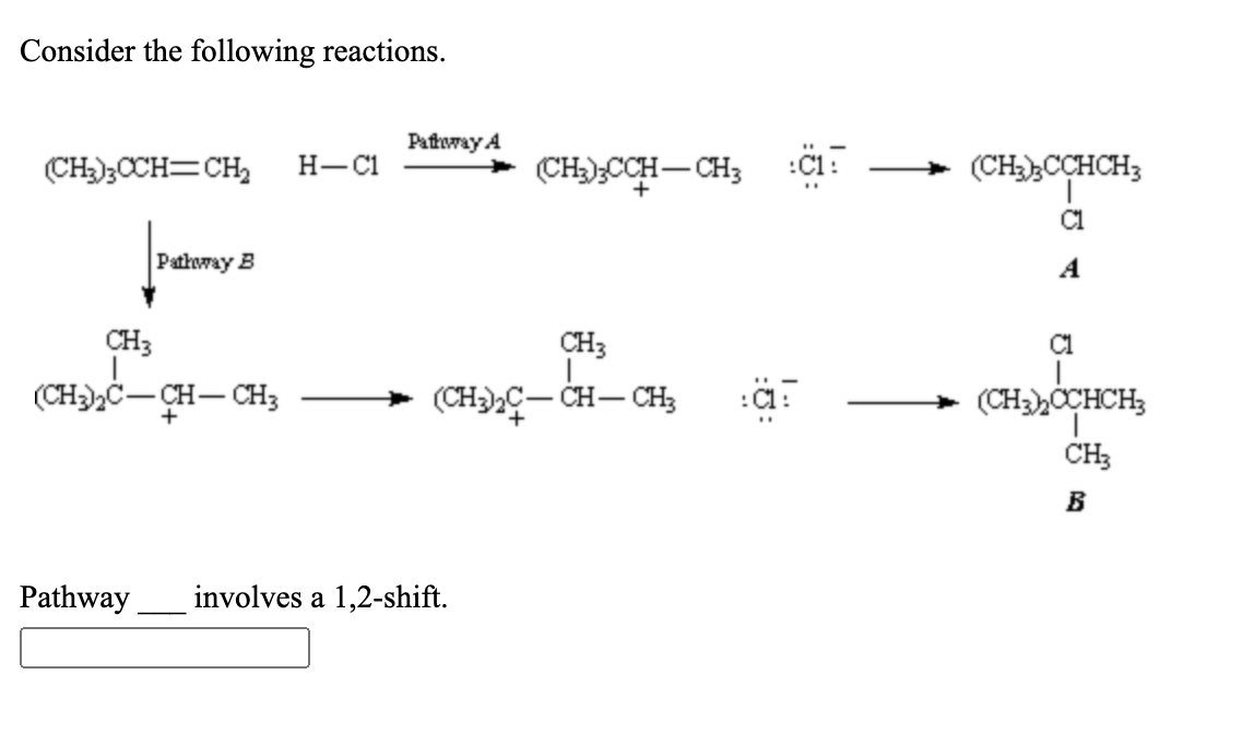 Solved Consider the following reactions. Pathway A | Chegg.com