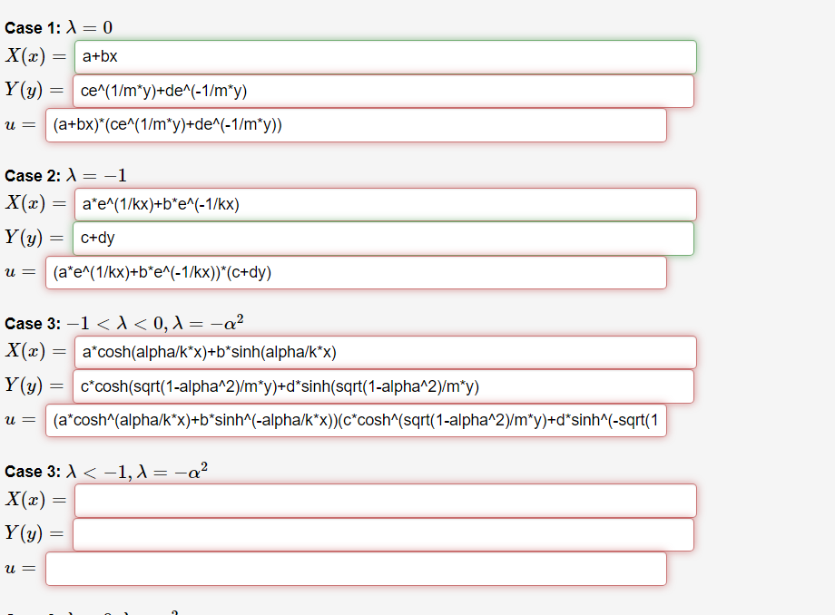Solved (1 point) is typed as lambda, a as alpha. Assume the | Chegg.com