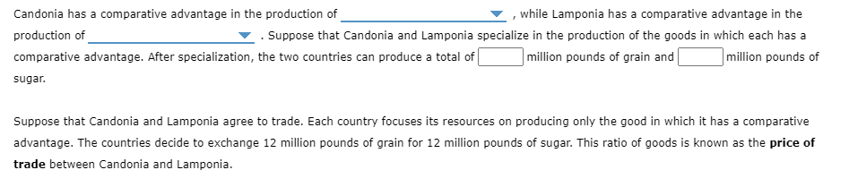 Solved When a country has a comparative advantage in the | Chegg.com
