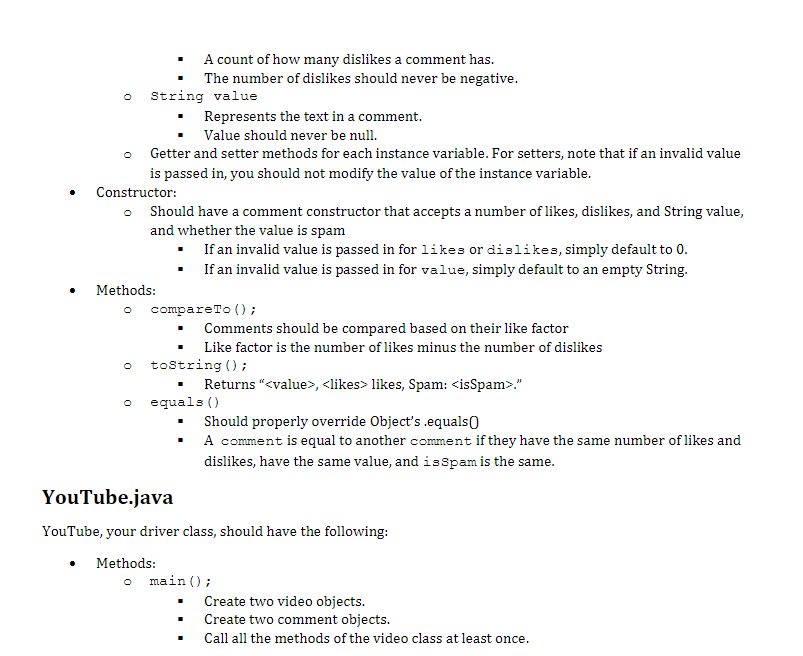 Solved Solution Description Likeable.java Iikeable denotes | Chegg.com