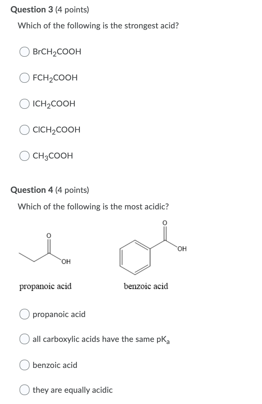 Solved Question 3 (4 points) Which of the following is the | Chegg.com