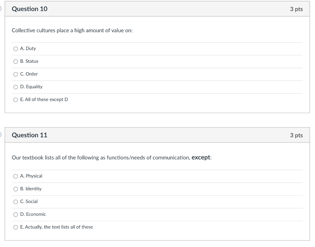Solved Question 8 1 pts The Transaction model of | Chegg.com