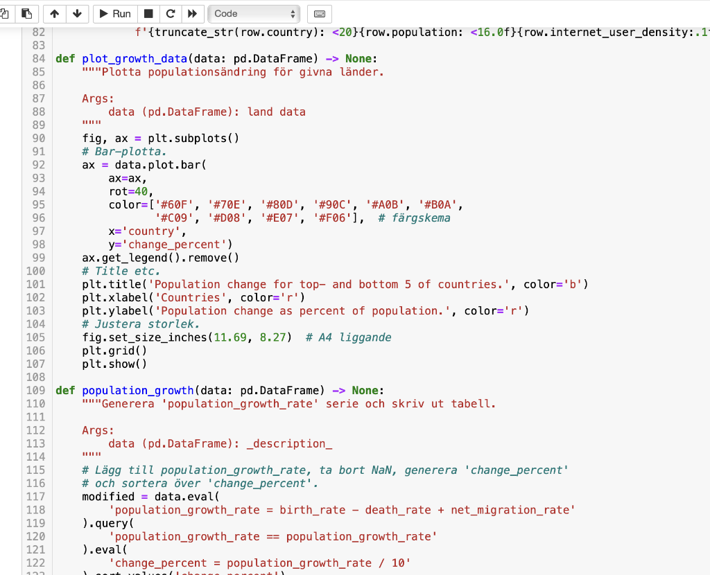 Solved Lowers user densityArgs : data (pd.DataFrame): land | Chegg.com