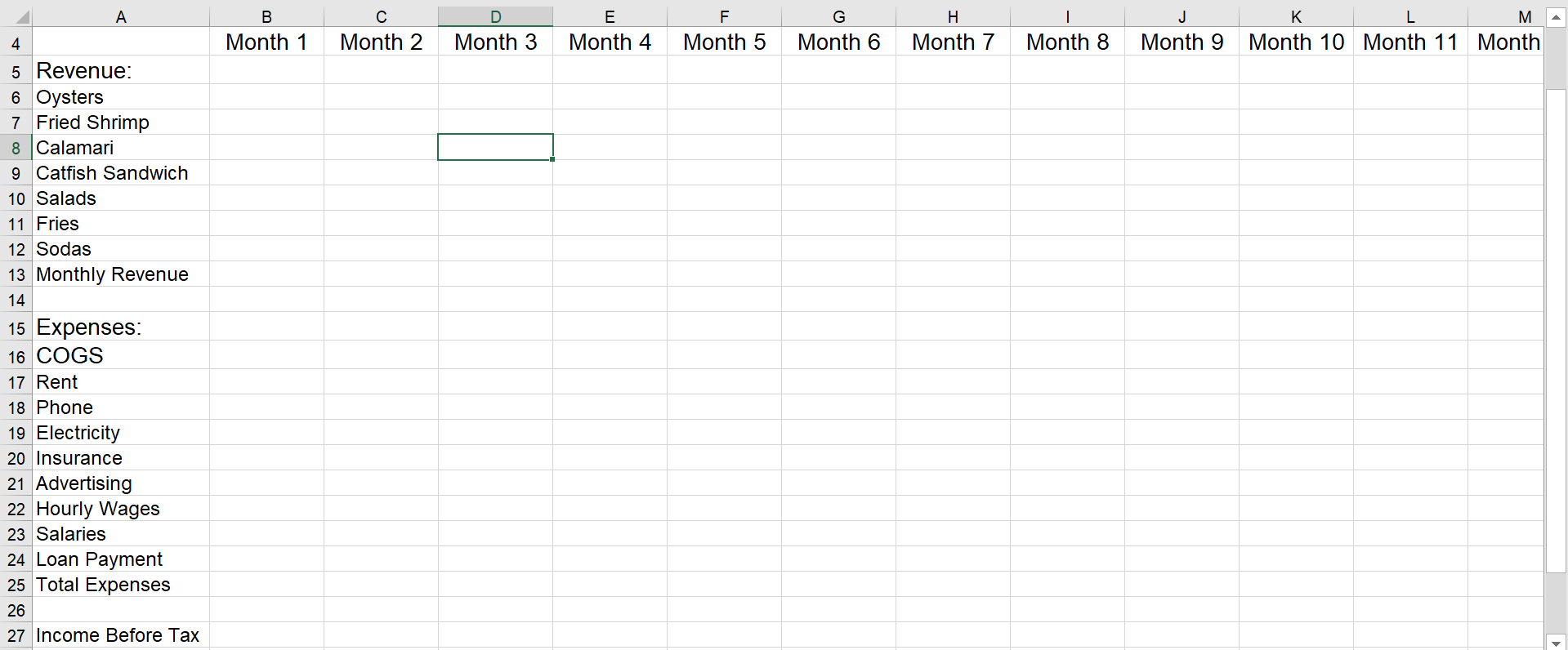 Solved Excel Assignment Here Are The Instructions Please