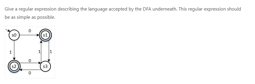 Solved Give A Regular Expression Describing The Language