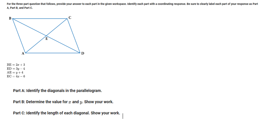 Solved For the three-part question that follows, provide | Chegg.com