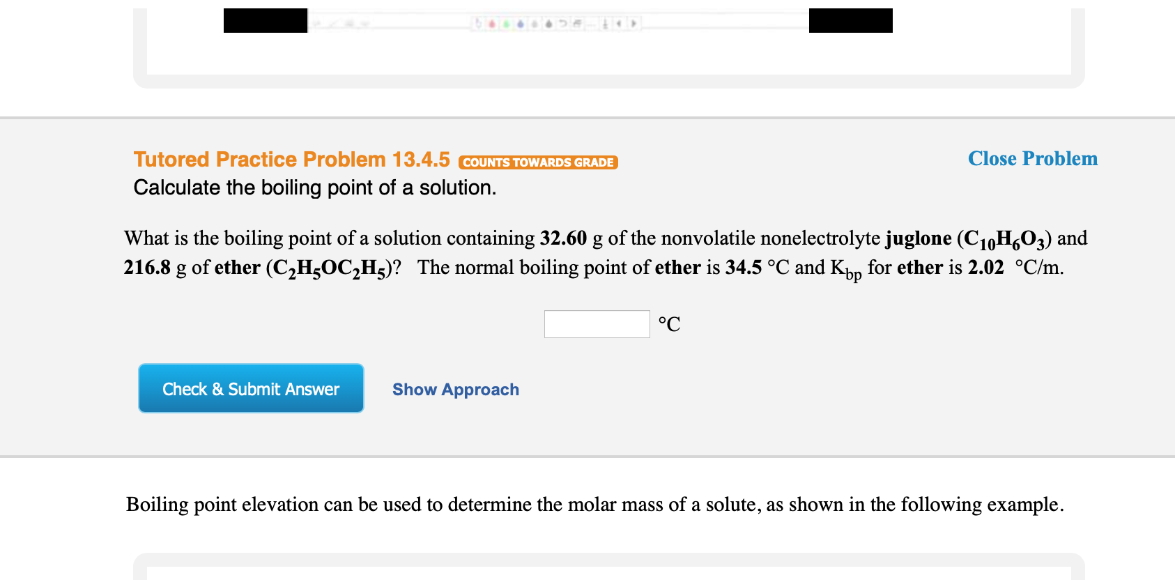 Solved Close Problem Tutored Practice Problem 13.4.5 COUNTS | Chegg.com
