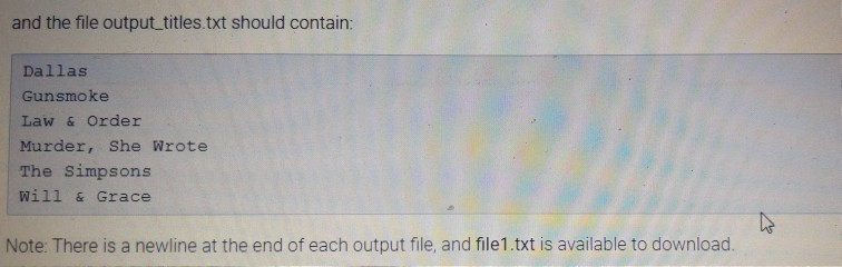 Solved 12.10 LAB: Sorting TV Shows (dictionaries and lists) | Chegg.com