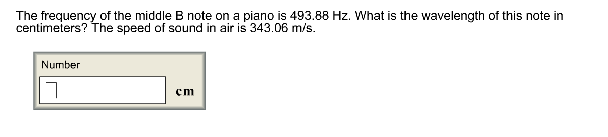 Solved The frequency of the middle B note on a piano is | Chegg.com