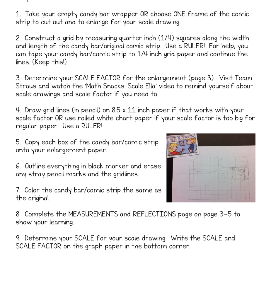 1. Take your empty candy bar wrapper OR choose ONE | Chegg.com