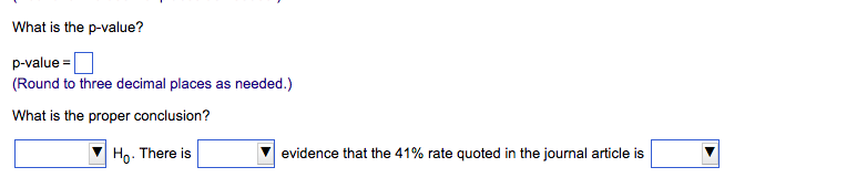 Solved A recent article in a reputable journal states that | Chegg.com
