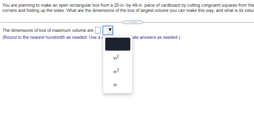 Solved You are planning to make an open rectangular box from | Chegg.com