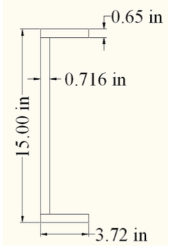 Solved Determine the elastic neutral axis, elastic section | Chegg.com