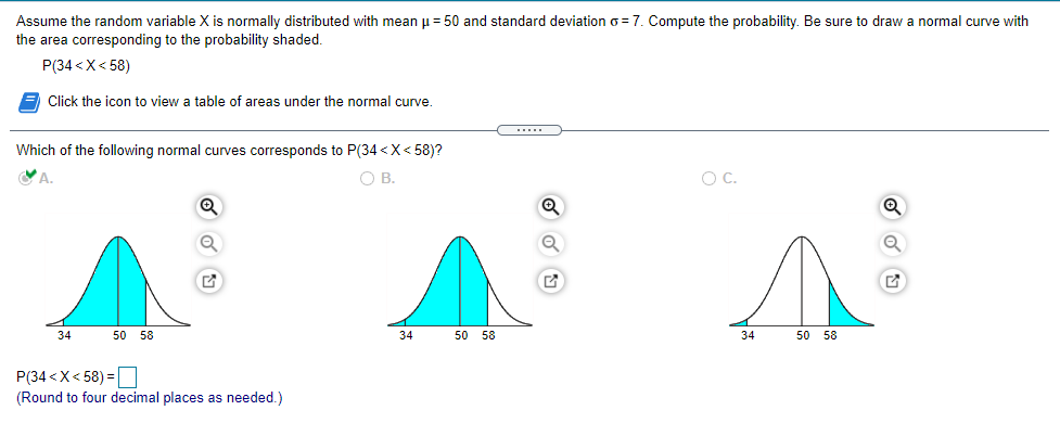 Solved Assume the random variable X is normally distributed | Chegg.com