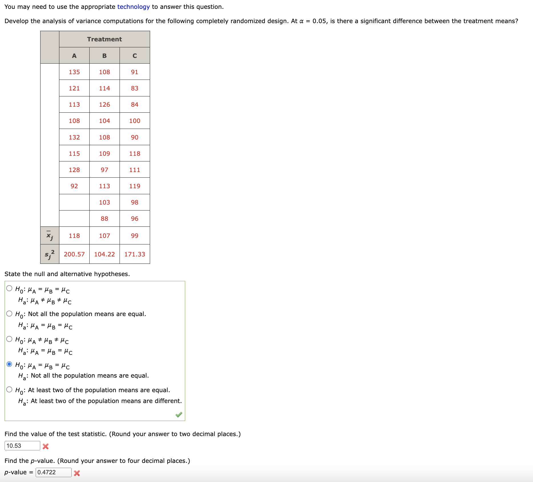 Solved You may need to use the appropriate technology to | Chegg.com