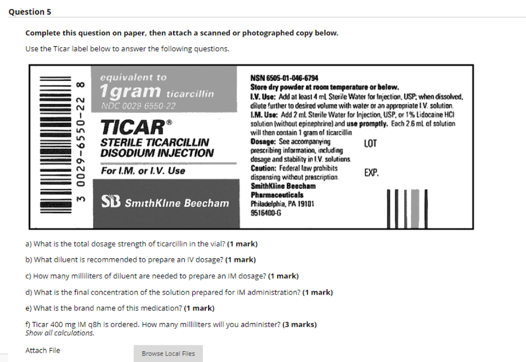 Solved Complete this question on paper, then attach a | Chegg.com