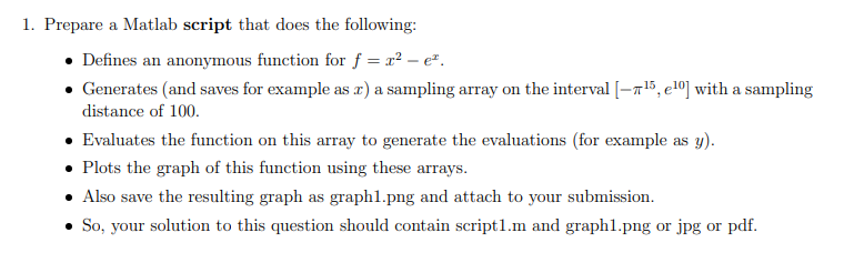 anonymous function matlab chegg