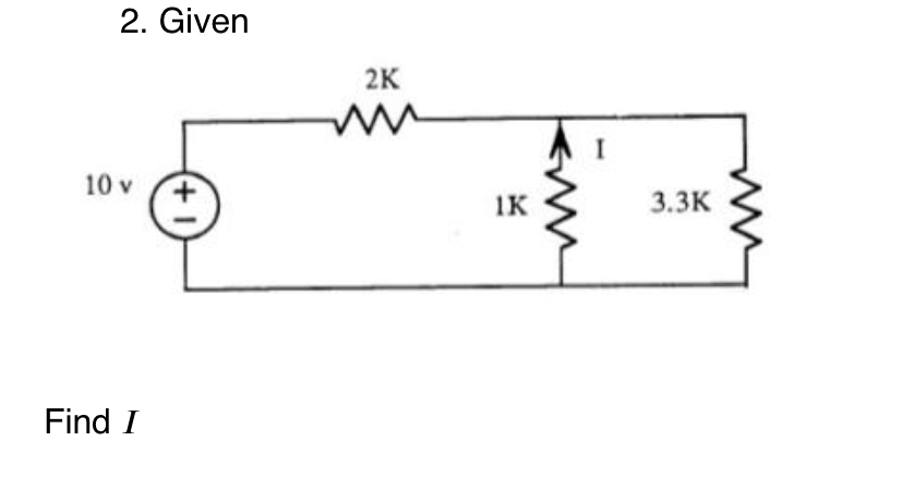 Solved 2 Given Find I 