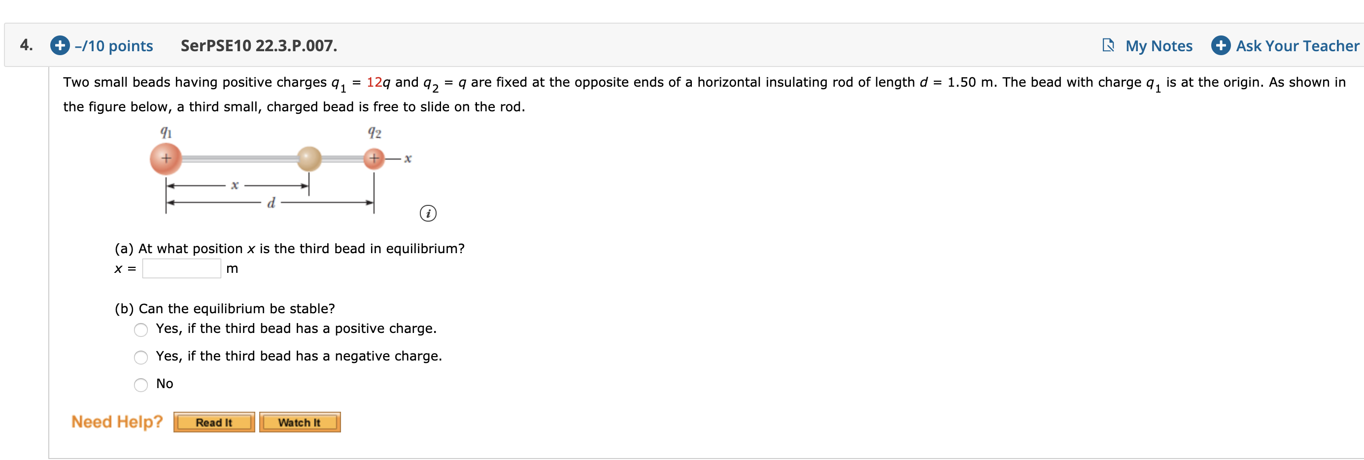 Solved (a) A physics lab instructor is working on a new | Chegg.com
