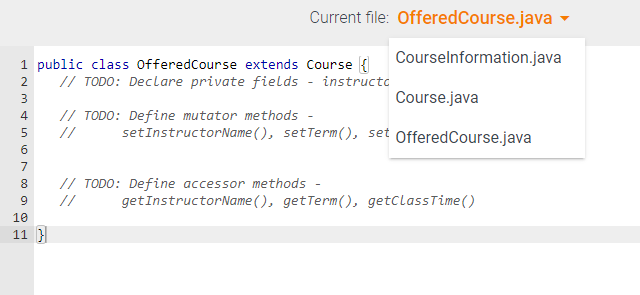 Solved Course information (derived classes) Given main(), | Chegg.com