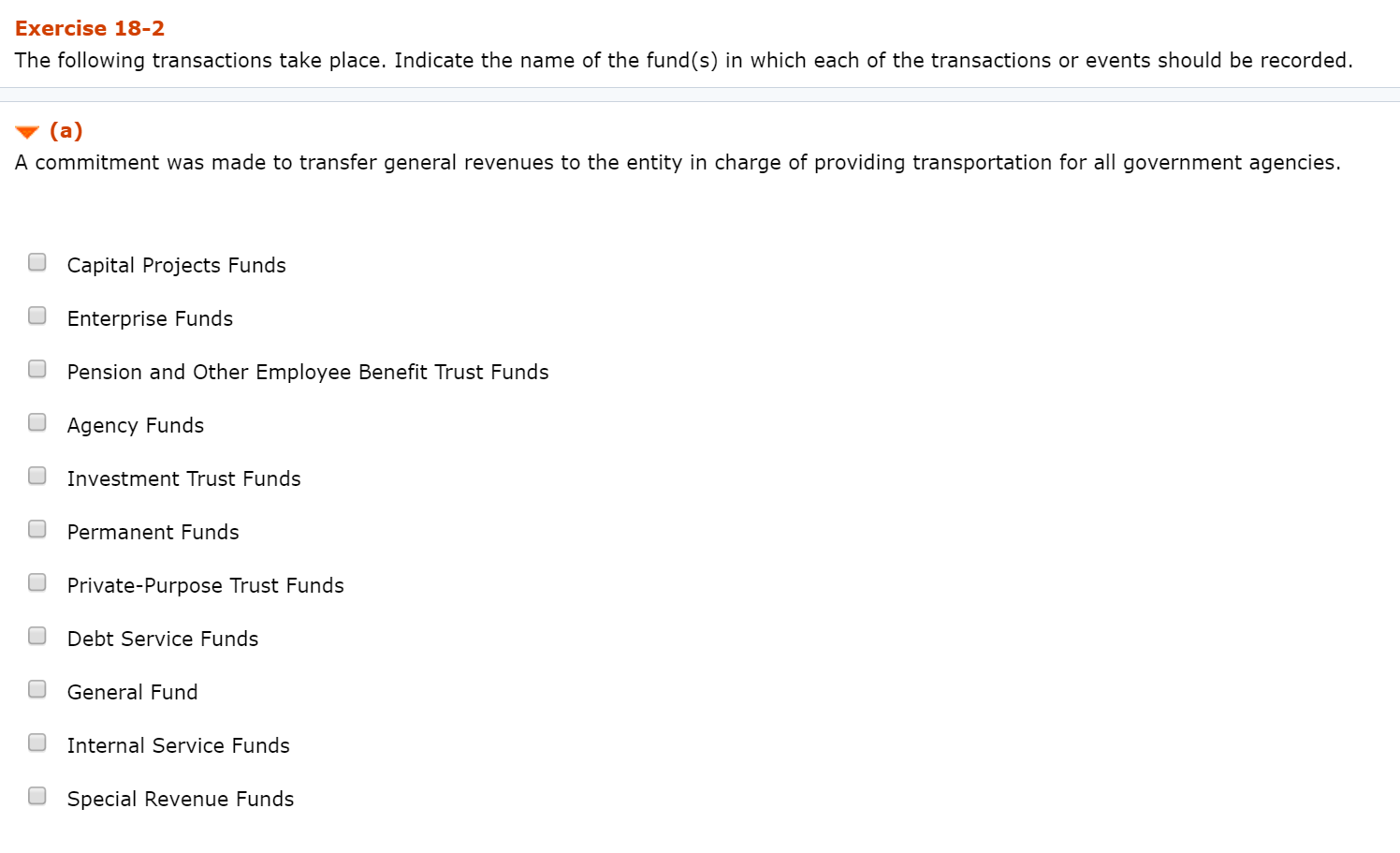 Solved Exercise 18-2 The following transactions take place. | Chegg.com