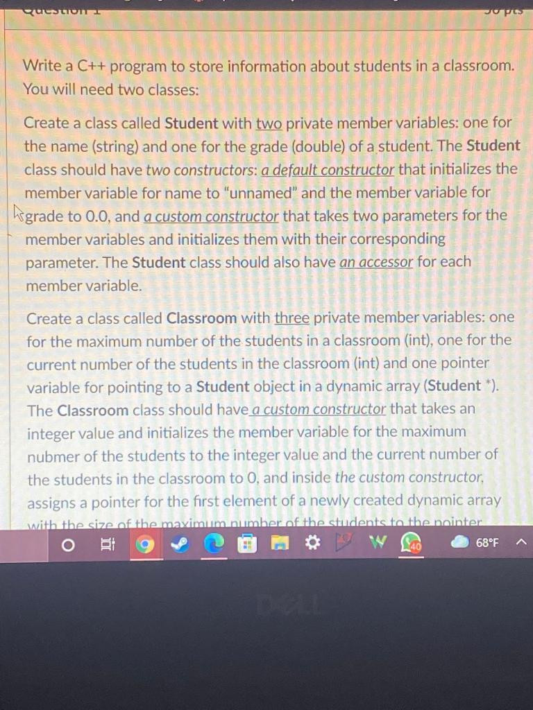 Solved UCCION opos Write a C++ program to store information | Chegg.com
