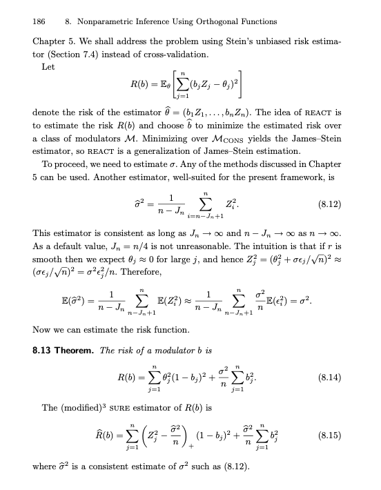 Solved 186 8. Nonparametric Inference Using Orthogonal | Chegg.com