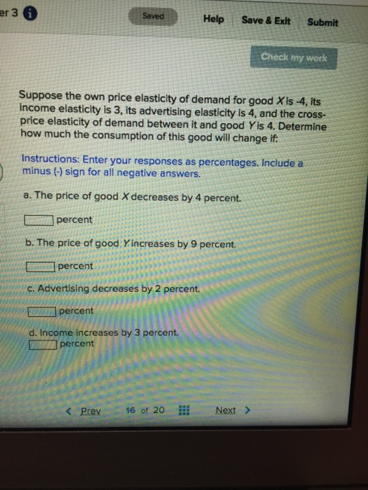 Solved er3 Saved Help Save & Exit Submit Check my work | Chegg.com