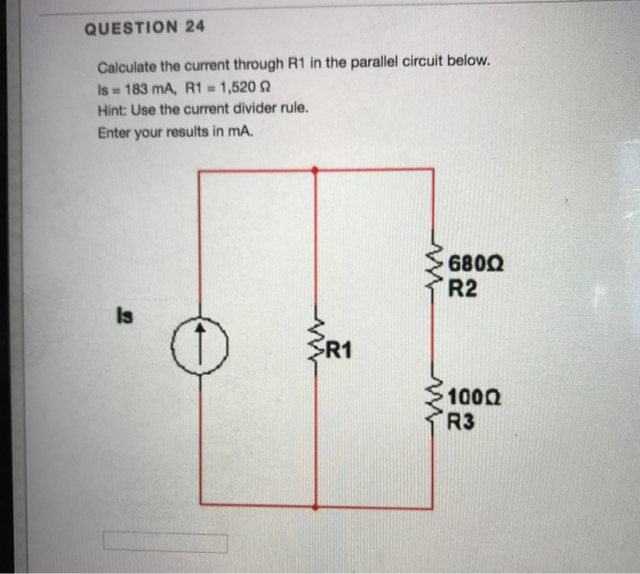 Solved QUESTION 23 Calculate the total resistance RT in the | Chegg.com