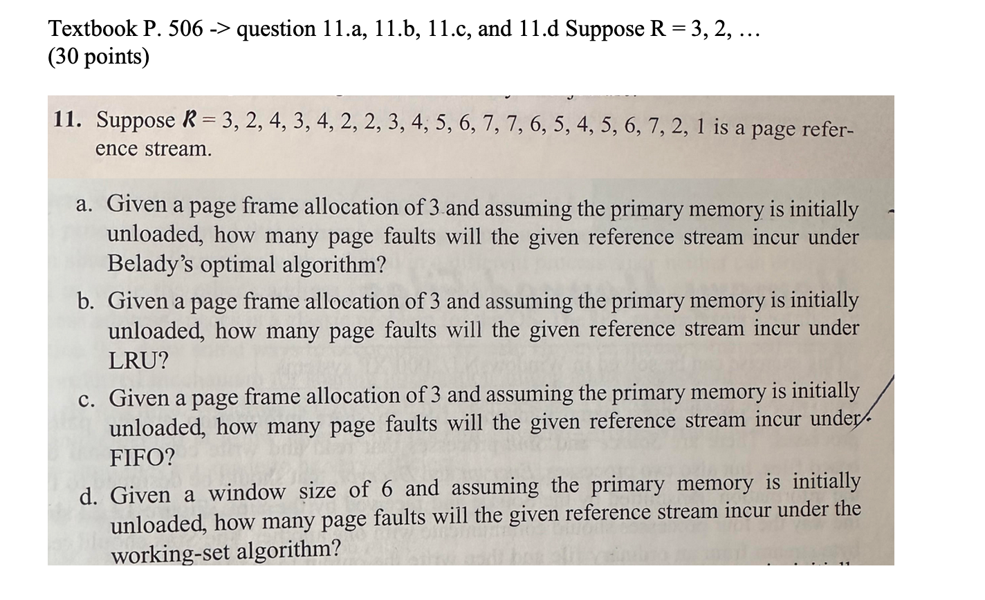 Solved Textbook P. 506 -> ﻿question 11.a, 11.b, 11.c, ﻿and | Chegg.com