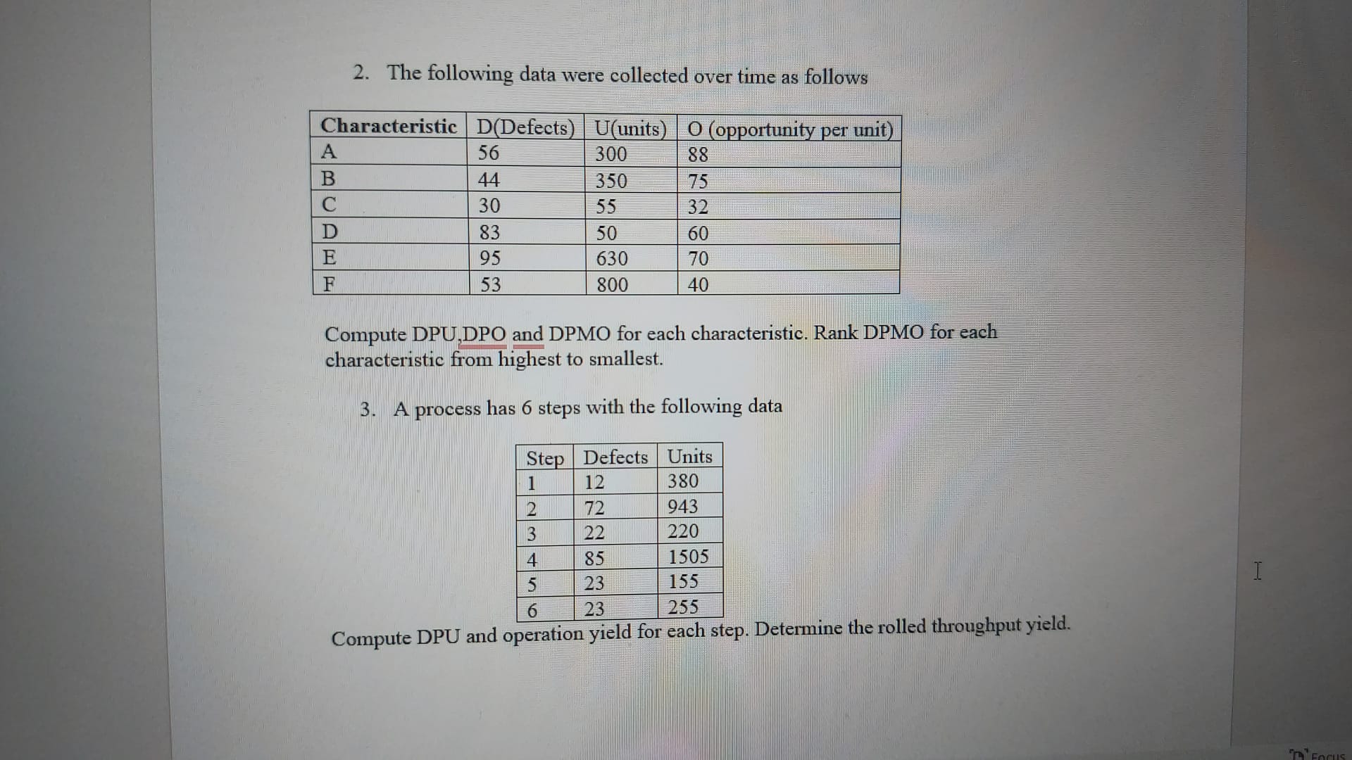 Solved The following data were collected over time as | Chegg.com