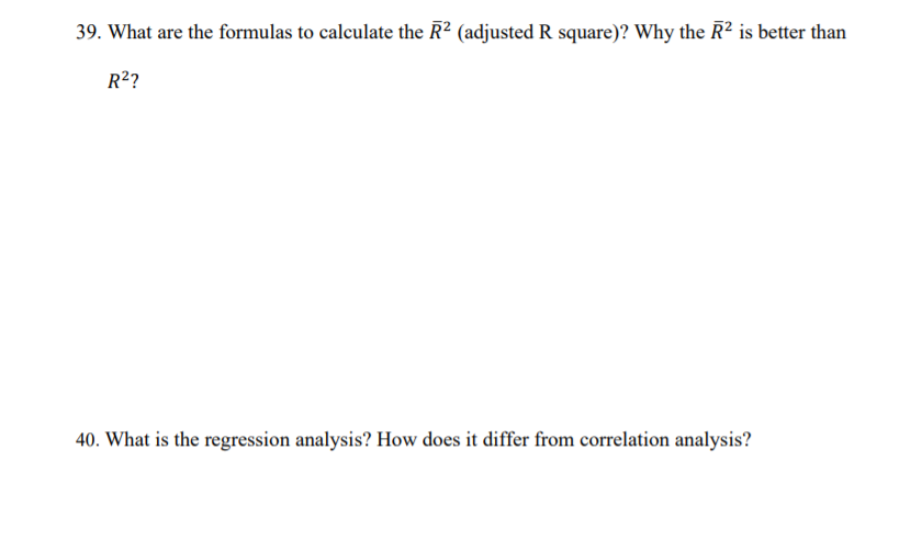 Solved 39. What are the formulas to calculate the RP | Chegg.com