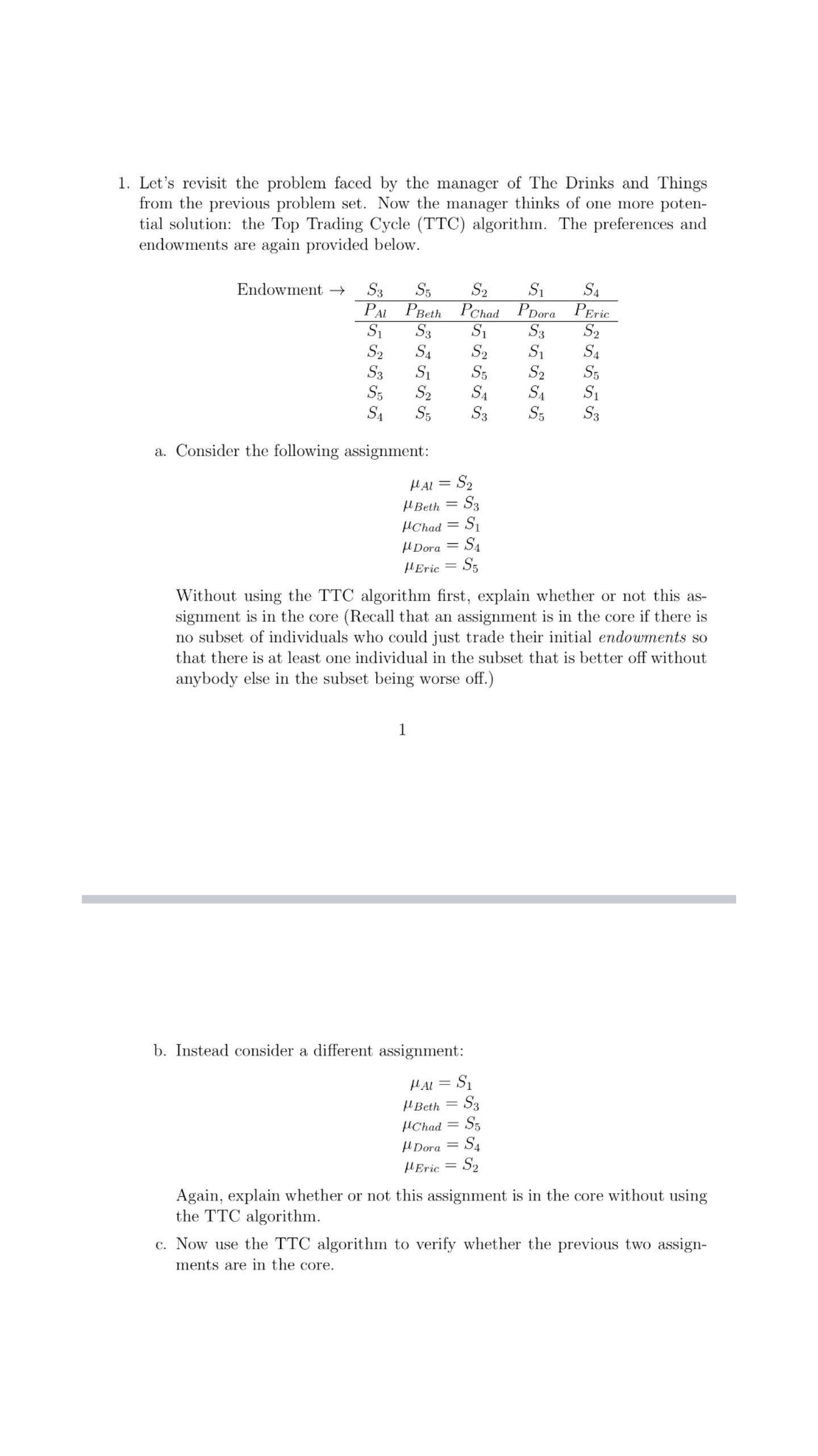 Solved 1. Let's revisit the problem faced by the manager of | Chegg.com