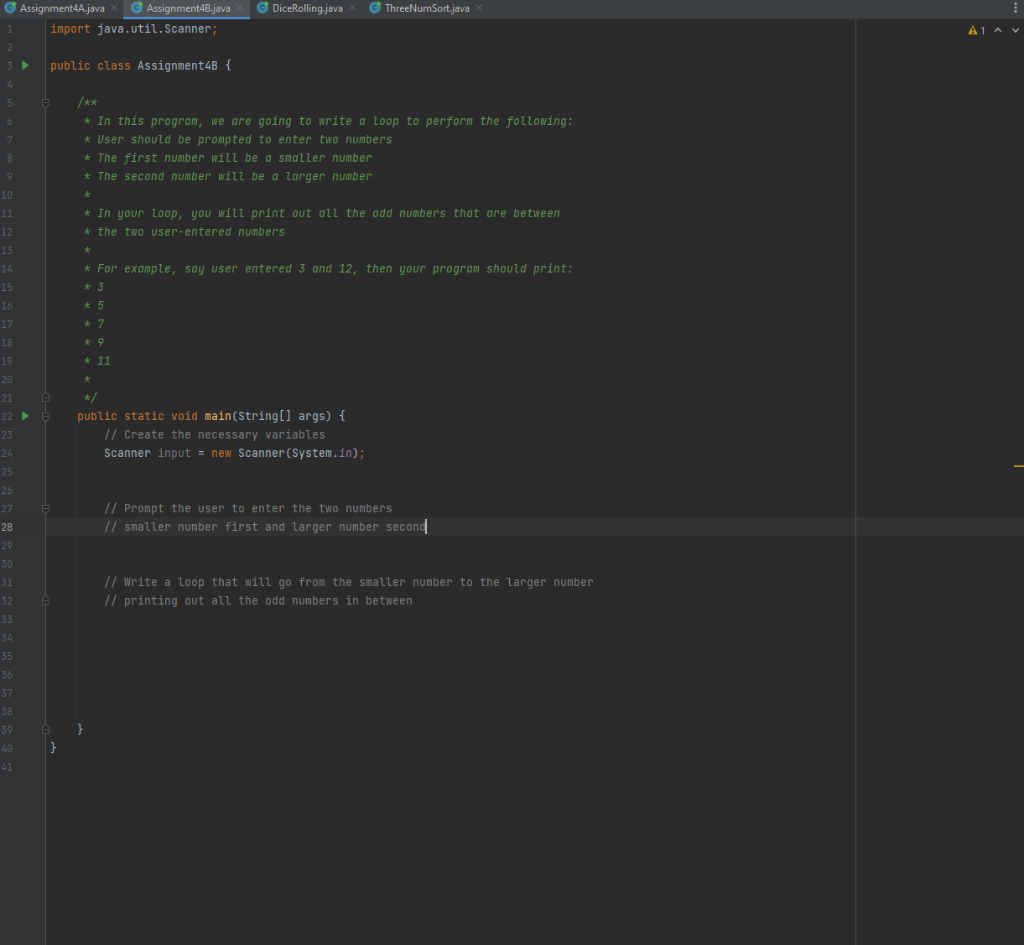 Solved DiceRolling.java ThreeNumSort.java Assignment4A.java | Chegg.com