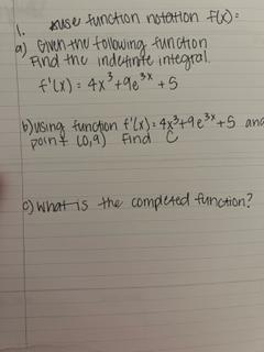 Solved l. Xusu function notoron FCO a) enten to following | Chegg.com