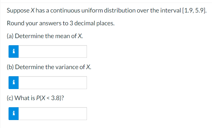 Solved Suppose X has a continuous uniform distribution over | Chegg.com