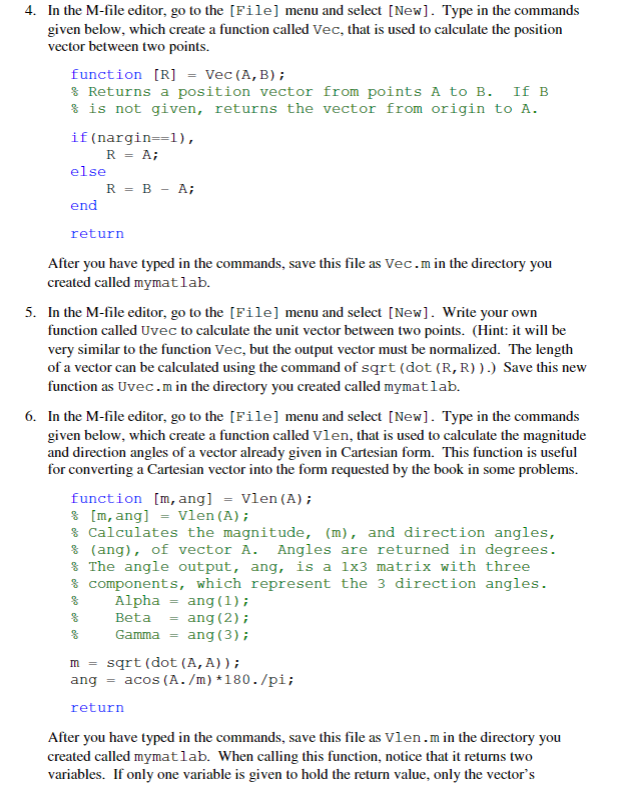 Solved MATLAB is a software package for high-performance | Chegg.com