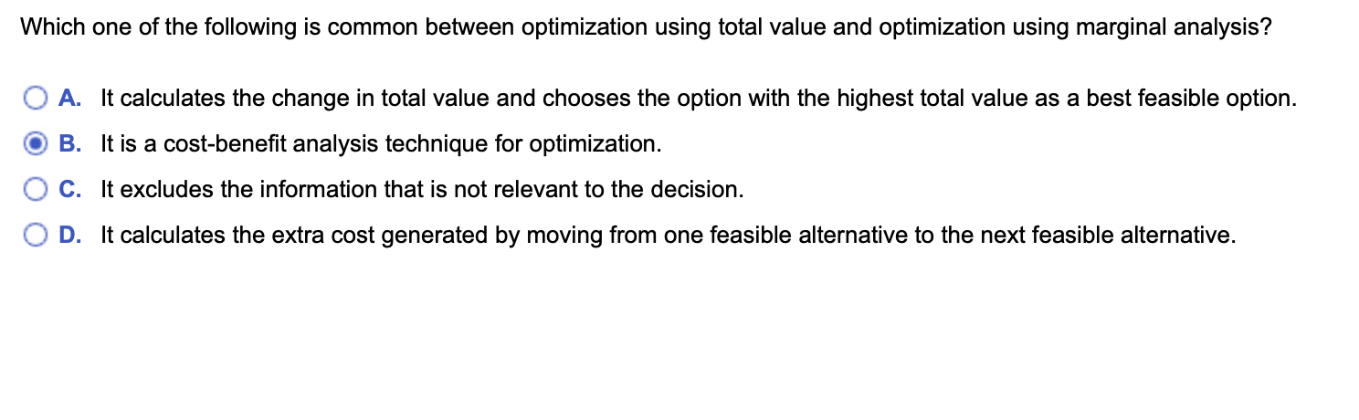 Solved Which one of the following is common between | Chegg.com