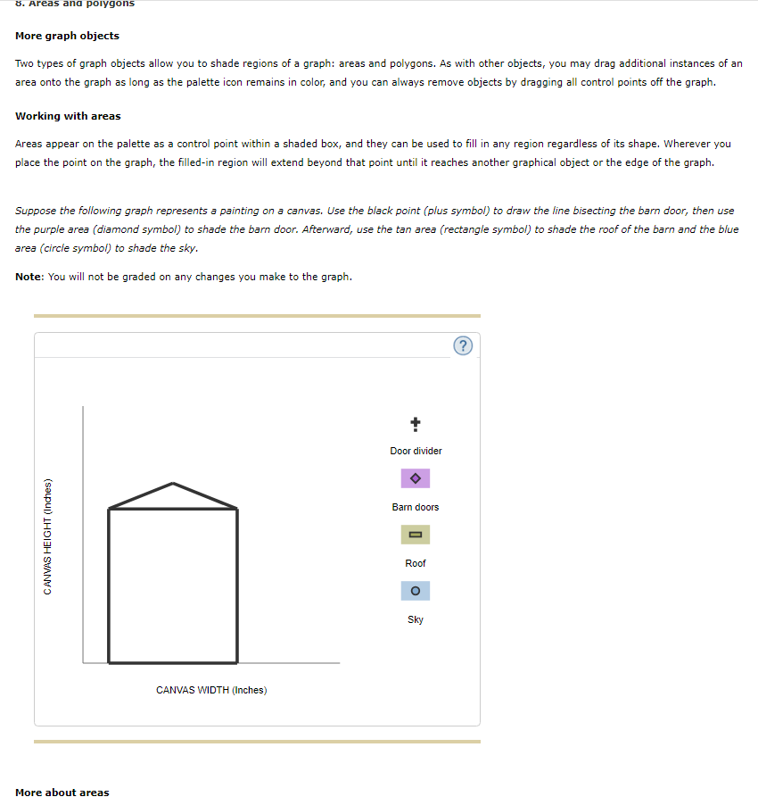 More about areas Selecting anywhere in the shaded | Chegg.com More about areas Selecting anywhere in the shaded | Chegg.com