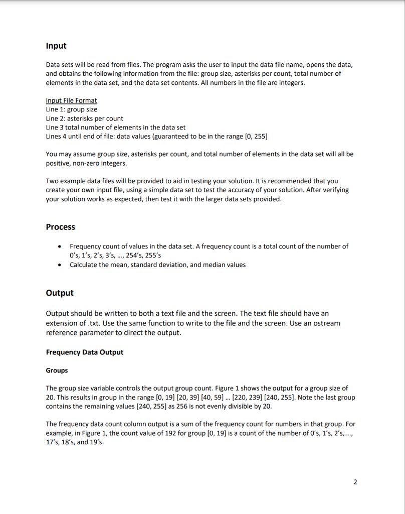 Solved Problem Statement Create a program that displays | Chegg.com