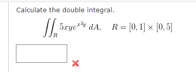 Solved Calculate the double integral. | Chegg.com