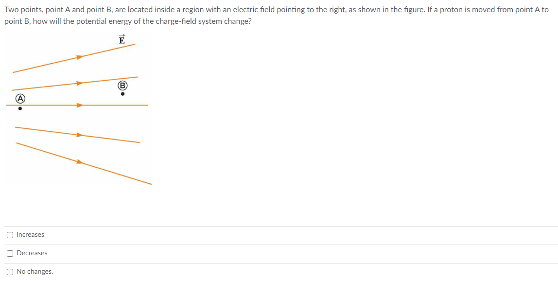 Solved Two points, point A and point B, are located inside a | Chegg.com Solved Two points, point A and point B, are located inside a | Chegg.com