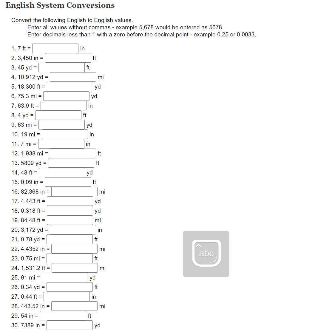 Solved Convert the following English to English Enter all | Chegg.com