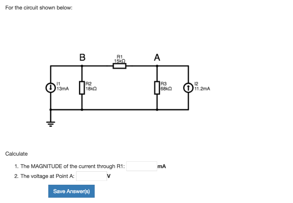 Solved Need Help With These Multi Source Circuit Questions 8084